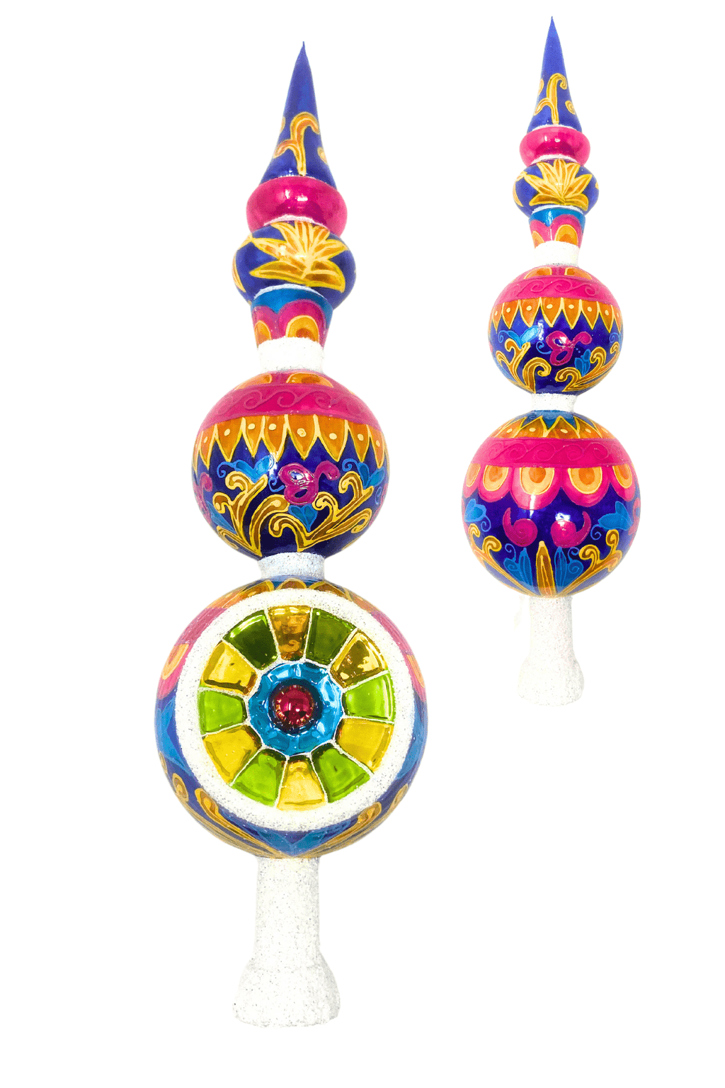 Italian Finial Tree Topper - Holiday Warehouse Christmas Decor